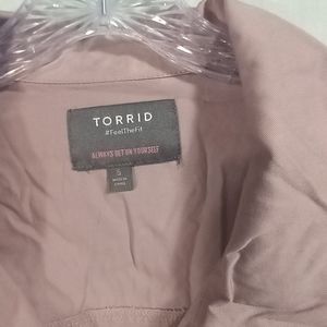 torrid | Jackets & Coats | Torrid Twill Pink Trucker Jacket Size 5x ...